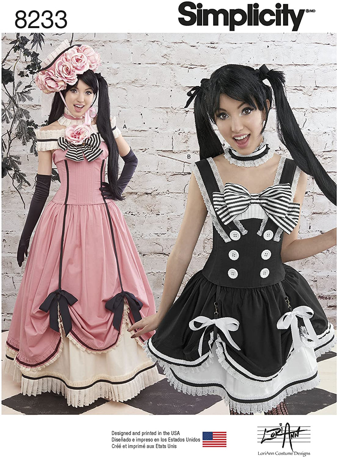 Simplicity #8233 Animé or Cosplay Costume Pattern – Dearly Departed Studios